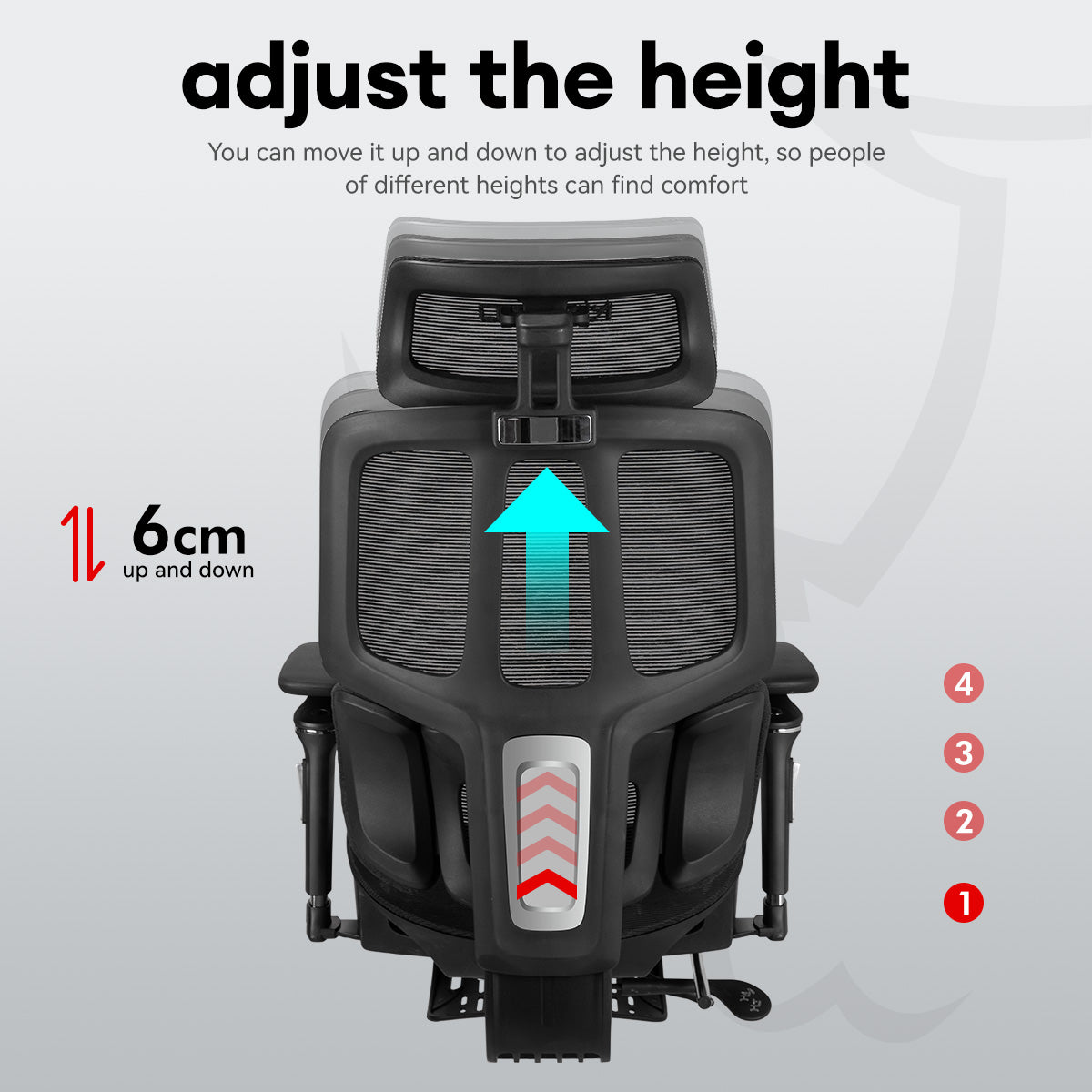 MUSSO H80 Pro Ergonomic Office Chair|Computer Chair