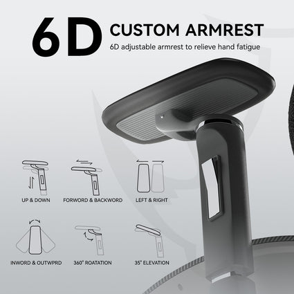 MUSSO H80 Pro Ergonomic Office Chair|Computer Chair